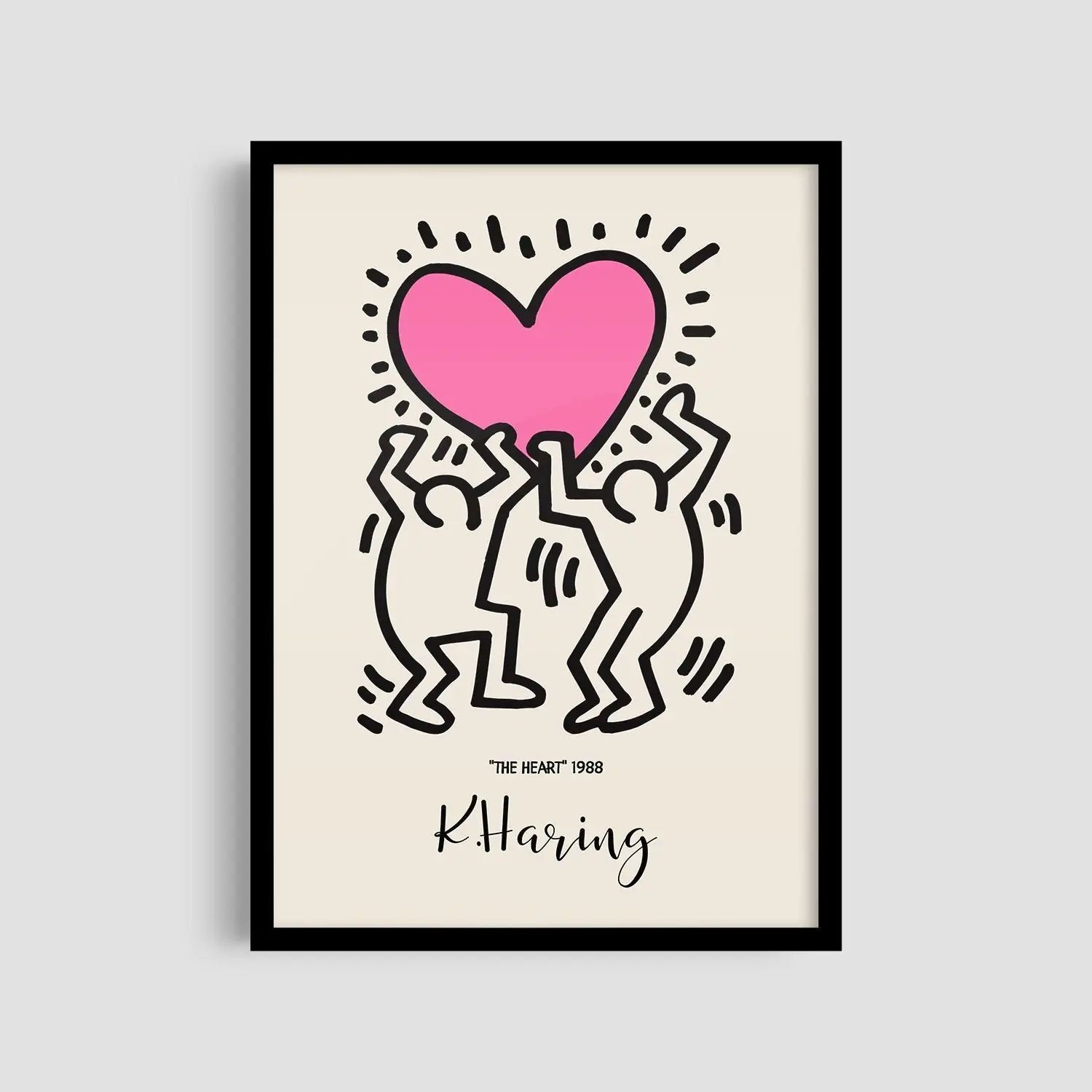 Купити Постер "Dancing Heart" A4 (29.7x21 cm) картина на полотні Без ...