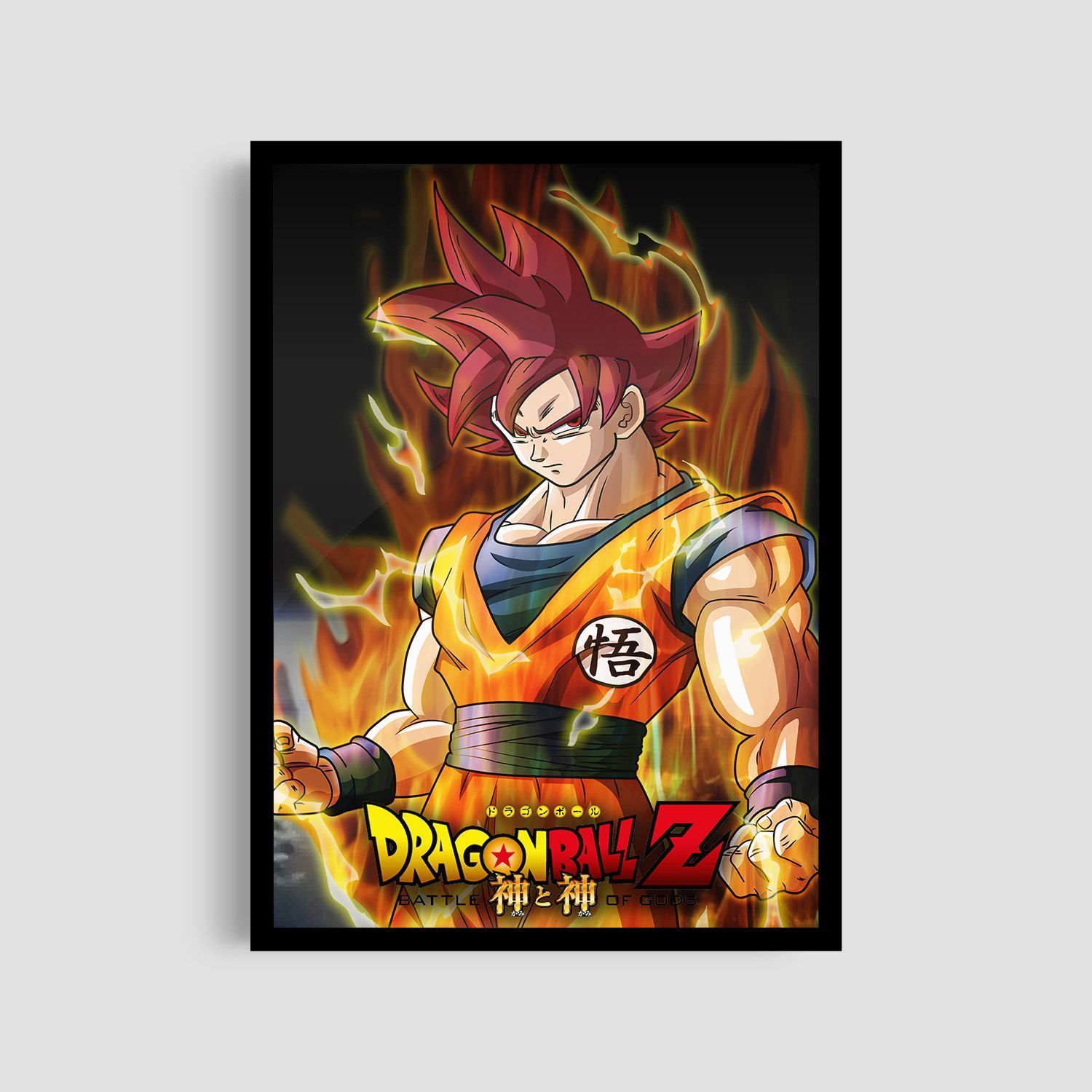 Постер "Dragon Ball Super Goku" A4 (29.7x21 cm) плакат Без рамки купить ...